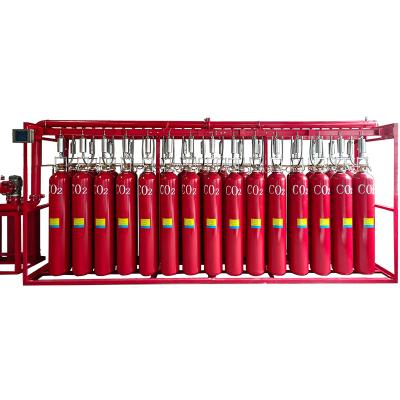 China Intelligent CO2 Fire Suppression System with 5.7MPa Work Stress, 70L Cylinder, and Three Start Modes for sale