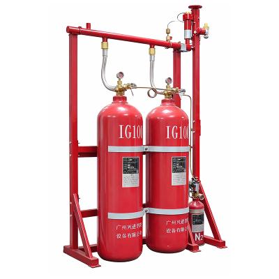 China IG100 Inert Gas Fire Suppression System with 80L Cylinder Volume and 15MPa Working Pressure for Data Centers for sale
