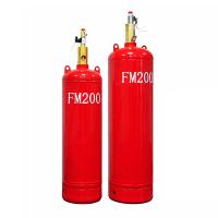 China Professional Grade Steel Cylinder / FM200 Compatible Fire Suppression Vessel for sale