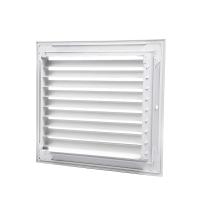 China Fixed Return Air Louver with 33mm Large Blade - Heavy Duty / Easy Installation for sale