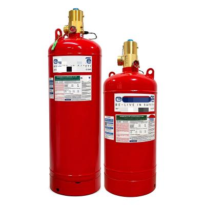China Refillable Novec1230 Gas Storage Cylinder for Commercial Fire Protection Equipment with Steel Shell for sale