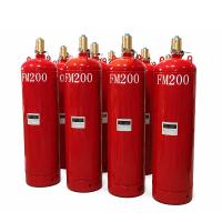 China FM200 Pressurized Cylinder Unit / Robust Steel Vessel for Total Flooding Systems for sale