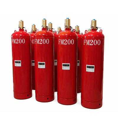 China FM200 Pressurized Cylinder Unit / Robust Steel Vessel for Total Flooding Systems for sale