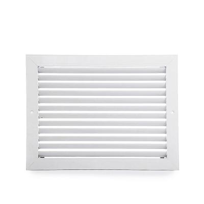 China Fixed Return Air Louver with 45° Fixed Tilt Blades and High-Strength Aluminum for Customizable Shape for sale