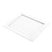 China Fixed Return Air Louver with 45° Fixed Tilt Blades and High-Strength Aluminum for Customizable Shape for sale