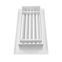 China 30° Angled Airflow Linear Slot Diffuser with High-Strength Aluminum Alloy and Multiple Core Configurations for sale