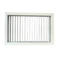 China High-Strength Aluminum Adjustable Louver with 0-180° Flexible Airflow Control and Dual Functionality for HVAC Systems for sale