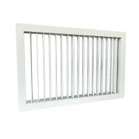 China High-Strength Aluminum Adjustable Louver with 0-180° Flexible Airflow Control and Dual Functionality for HVAC Systems for sale