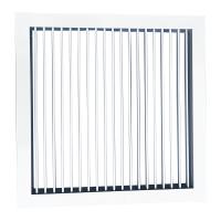 China High-Strength Aluminum Adjustable Louver with 0-180° Flexible Airflow Control and Dual Functionality for HVAC Systems for sale