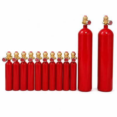 China DC24V/1.5A Solenoid Pilot Gas Cylinder for High Durability and Environmentally Friendly Gas Fire Suppression System for sale