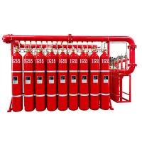 China IG55 Piping Network for Inert Gas Fire Suppression System with 200 Meters Transmission Distance and Centralized Zoning for sale