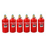China Refillable FM200 Agent Cylinder / Durable Container for Automatic Suppression for sale