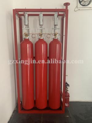 China High Pressure Carbon Dioxide Fire Suppression System For Electrical Equipment Rooms for sale