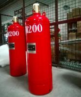 China Non Corrosive FM200 Fire Suppression System  Without Pollution For Library for sale