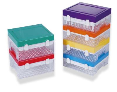 China Glass Blood Tube Cryogenic Storage Box 13×75mm for sale