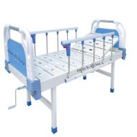 China ABS Steel Single Folding Hospital Nursing Bed For Patient for sale