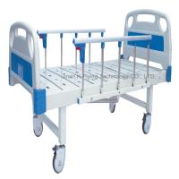 China Hospital Flat Movable Manual Nursing Bed 12 Months Warranty for sale