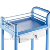 China ABS Plastic One Drawer Medical Trolley Cart CE Approval for sale