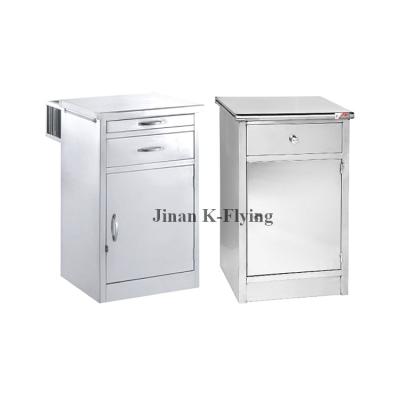 China SUS Portable Hospital Bedside Cabinet Anti Rust for sale
