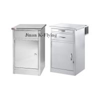 China SUS Portable Hospital Bedside Cabinet Anti Rust for sale