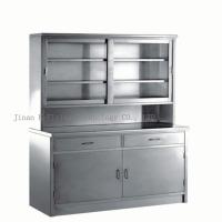 China ISO 13485 201 Stainless Steel Medical Cabinet Knock Down for sale