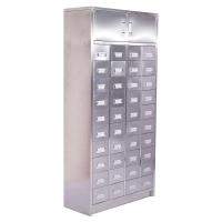 China Vertical Stainless Steel Medical Cabinet Fully Enclosed for sale