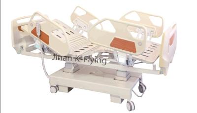 China W1050mm Hospital ICU Bed , Movable Multi Function Hospital Bed for sale