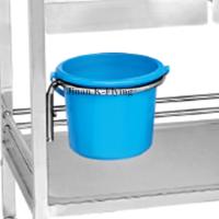 China 304 Stainless Steel Medical Trolley Cart for Clinic for sale