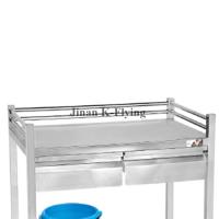 China 304 Stainless Steel Medical Trolley Cart for Clinic for sale