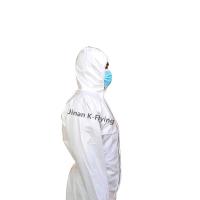 China Elastic Wrist Medical Consumable Products , XL Full Body Coverall for sale
