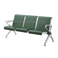 China Infusion Three Seater Steel Chair , Airport Chair 3 Seater 68*175*78cm for sale