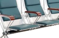 China clinics 3 Seater Stainless Steel Waiting Chair High End Handrail for sale