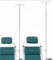 China clinics 3 Seater Stainless Steel Waiting Chair High End Handrail for sale