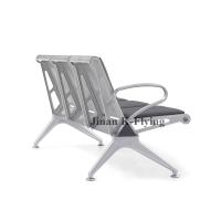 China Cast Iron Hospital Waiting Room Chairs PU Leather for sale