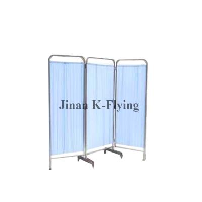 China Mobile SS Hospital Ward Folding Screen Medical Casters for sale