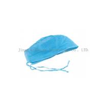 China ISO Class II PP Tie Hospital Surgical Caps 35GSM for sale