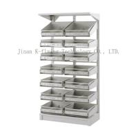 China H198cm Stainless Steel Medical Cabinet Adjustable Rack for sale