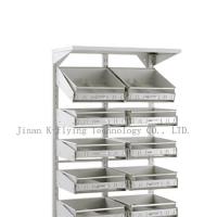 China H198cm Stainless Steel Medical Cabinet Adjustable Rack for sale
