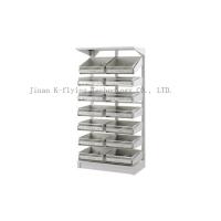 China H198cm Stainless Steel Medical Cabinet Adjustable Rack for sale