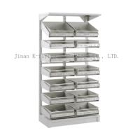 China H198cm Stainless Steel Medical Cabinet Adjustable Rack for sale