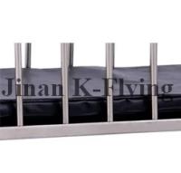 China SUS 304 Stainless Steel Hospital Crib Bed 6cm Foam for sale
