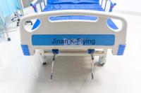 China CE Nursing Care Bed , Two Functions Manual Hospital Bed for sale