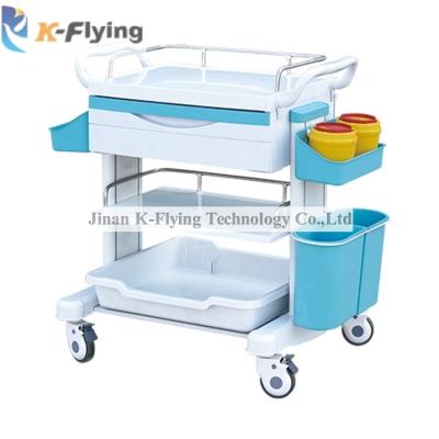 China Medical Equipment Hospital Medicine Delivery Treatment Trolley for sale