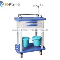 China Medicine Delivery  Plastic infusion Treatment Medical Trolley Cart for sale