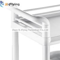 China Hospital Furniture  Equipment Nursing White Medical Trolley Cart for sale