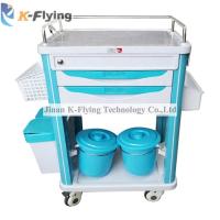 China Medicine Transfer Treatment Medical Trolley Cart With Drawers for sale