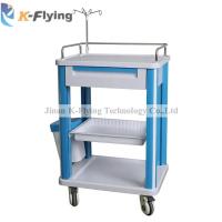China Equipment Rescue Clinical Treatment Medical Trolley Cart With Drawer for sale