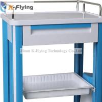 China Equipment Rescue Clinical Treatment Medical Trolley Cart With Drawer for sale