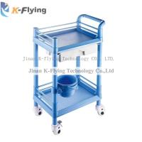 China ABS Plastic One Drawer Medical Trolley Cart CE Approval for sale