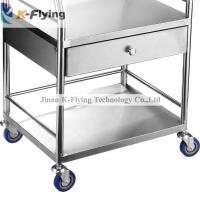 China Hospital Medical Instrument Trolley , 201 Stainless Steel Surgical Trolley for sale